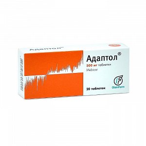 Адаптол таблетки 500 мг 20 шт. - купить в Москве и регионах по цене от ...