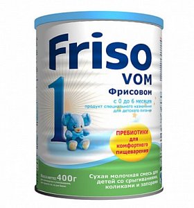 Friso Фрисовом 1 Молочная смесь с рождения до 6 мес. 400 г - купить в ...